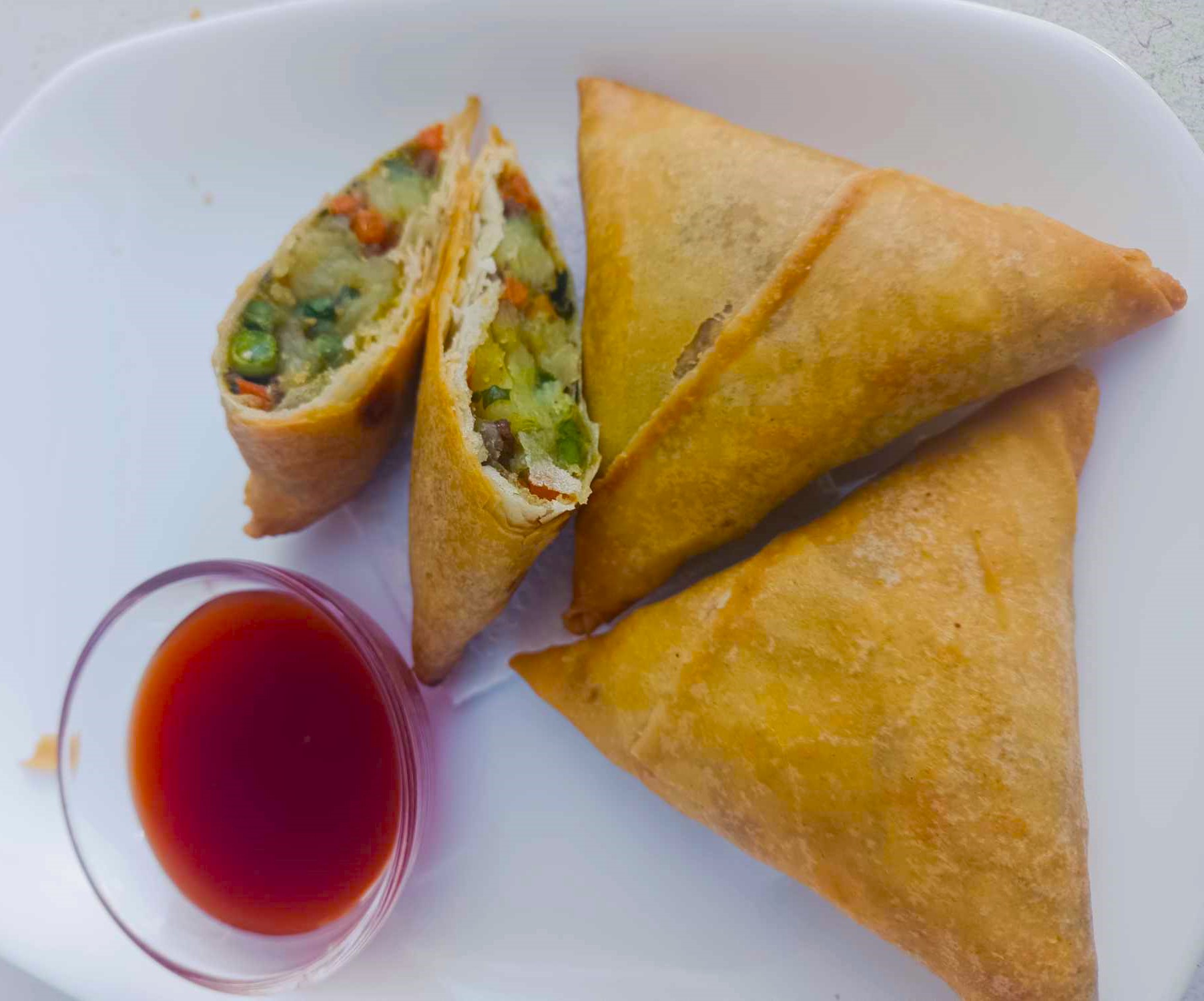 Samosa 3 pièces – Pak-Soï Thai Cuisine